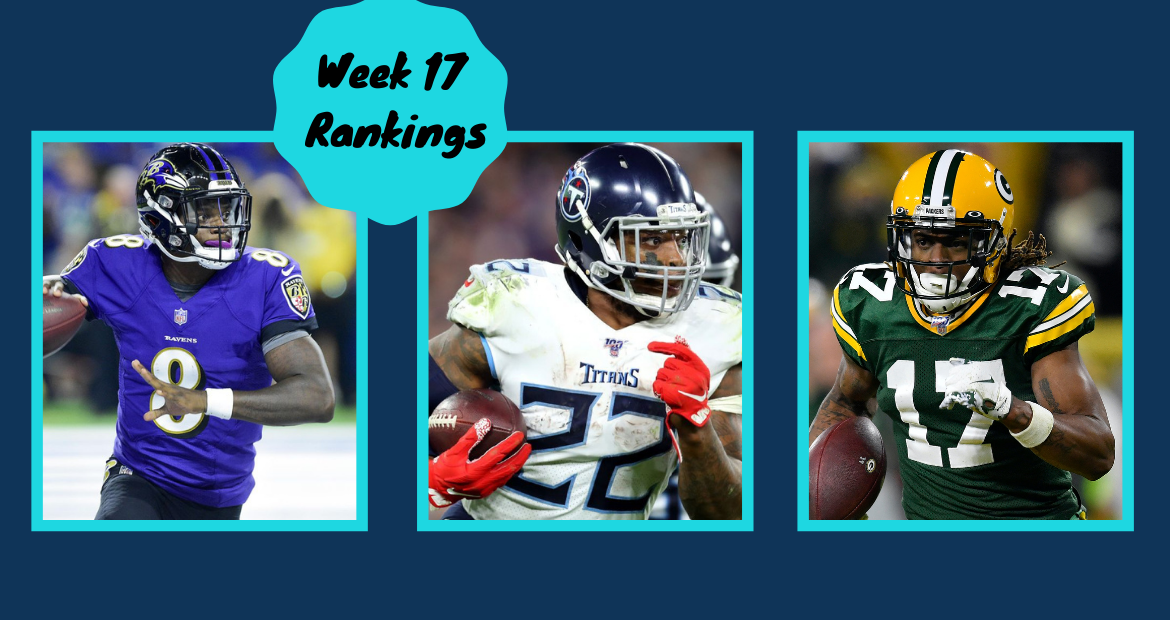 Fitz on Fantasy: 2020 Week 17 Complete Player Rankings | The Football Girl